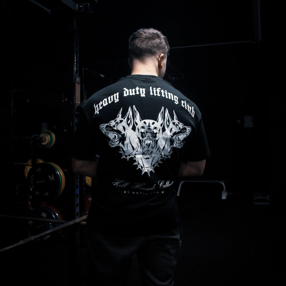 HEAVYWEIGHT OVERSIZED GYM PUMP COVER - GRAPHIC T-SHIRT – MOTIV Gym Wear